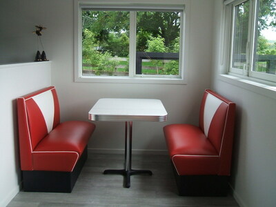 NZ Caravan Interior Ideas | Caravan Restoration | Man Cave Ideas